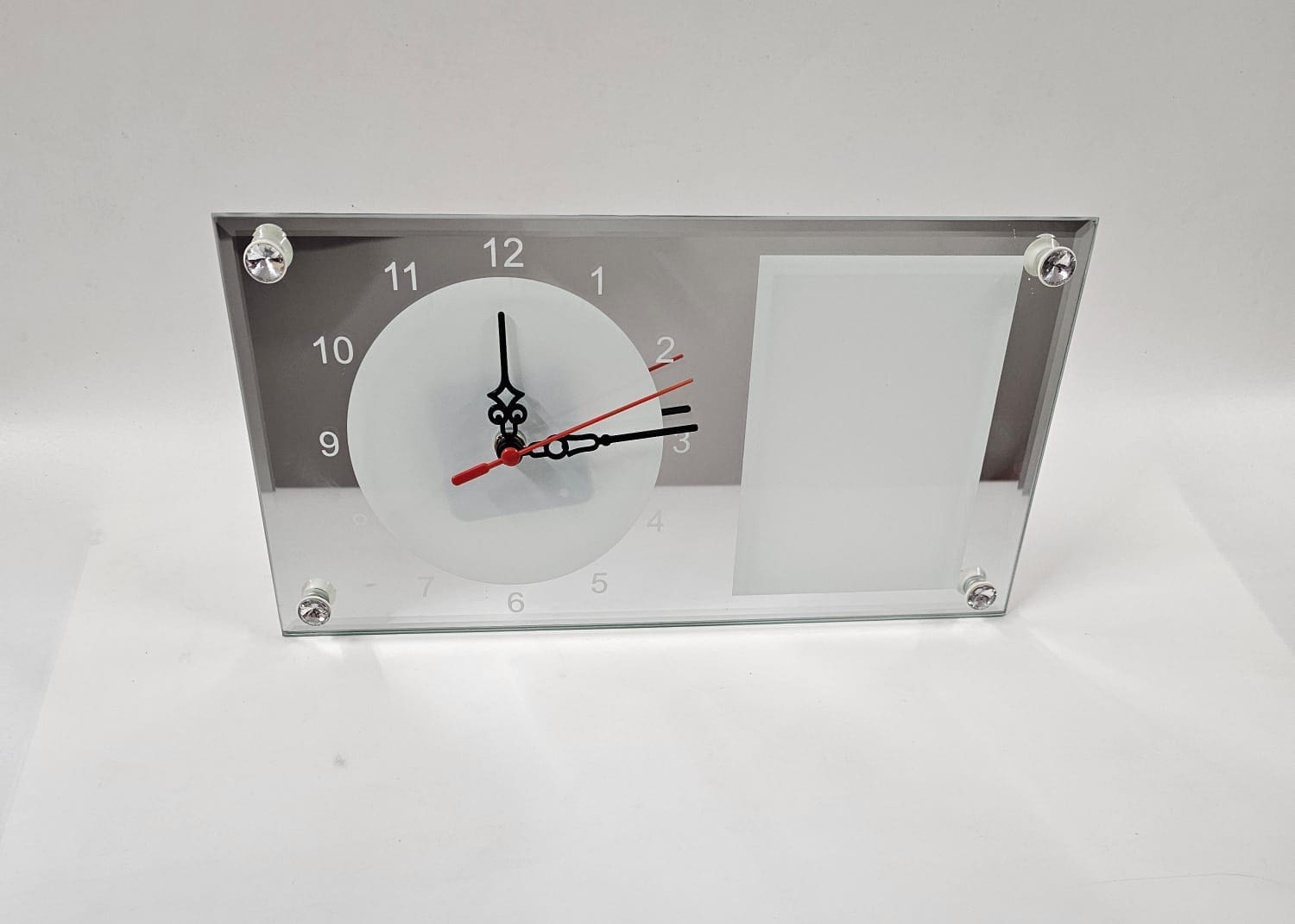 Sublimation Blanks : Rectangular Mirror Glass Clocks For Sublimation ...